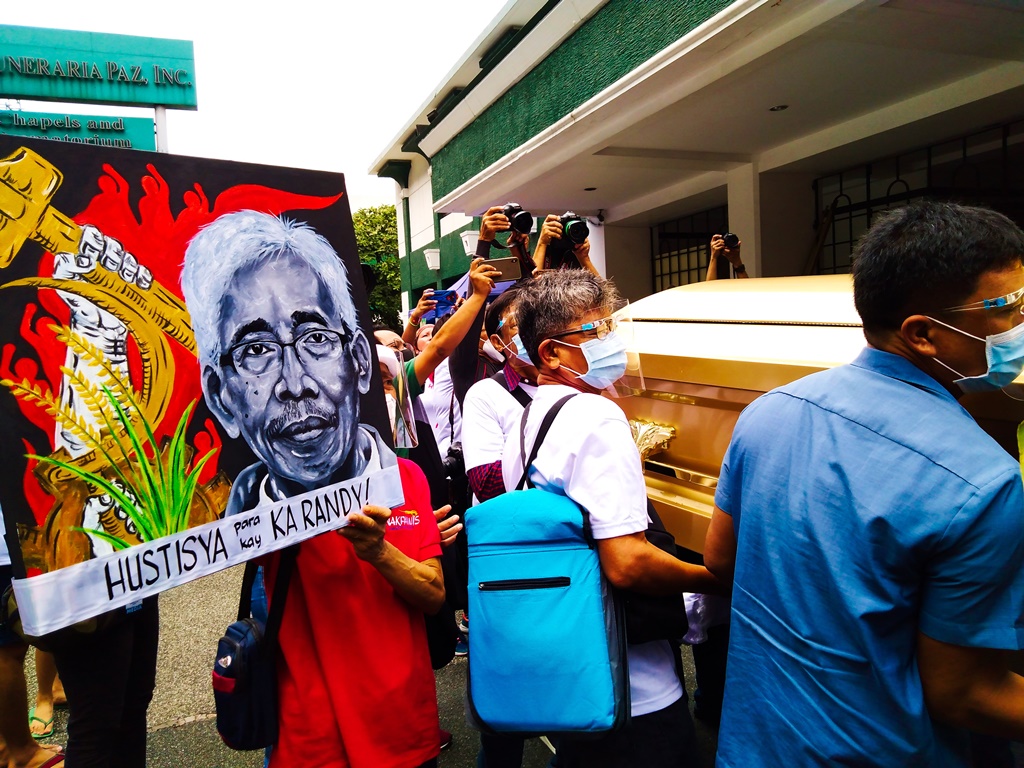 Hundreds join "hero's funeral march" for Randy Echanis - Anakpawis ...