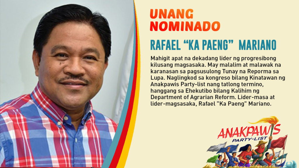 MGA NOMINEES NG ANAKPAWIS PARTY-LIST PARA SA HALALAN 2022 - Anakpawis ...