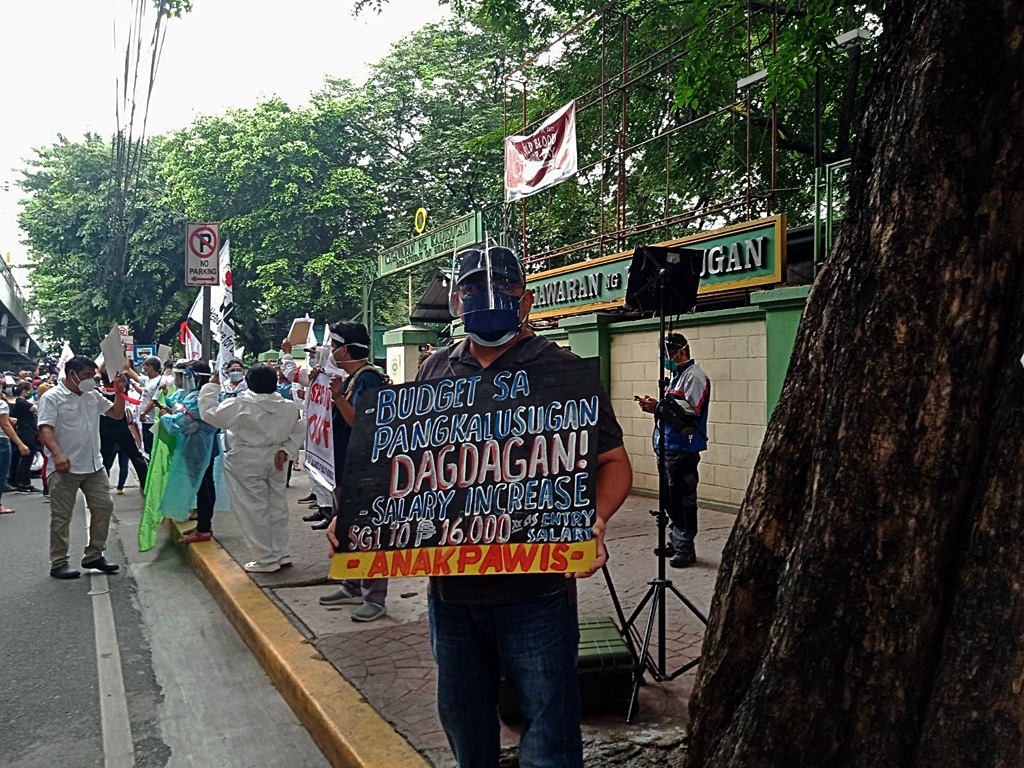 Duque must go! Give benefits due to all health workers now! - Anakpawis ...