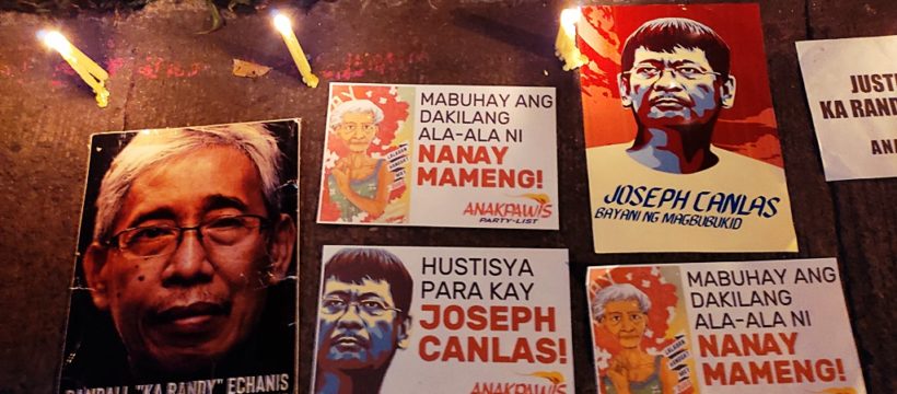 Anakpawis remembers martyr-leaders, Randy Echanis, Crispin Beltran ...