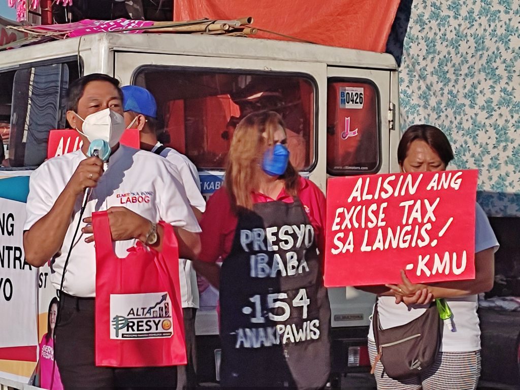 Presyo ng produktong langis, ibaba para bawas alta-presyo sa mga bilihin - Anakpawis - Anakpawis ...