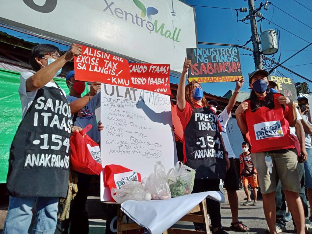 Presyo ng produktong langis, ibaba para bawas alta-presyo sa mga bilihin - Anakpawis - Anakpawis ...