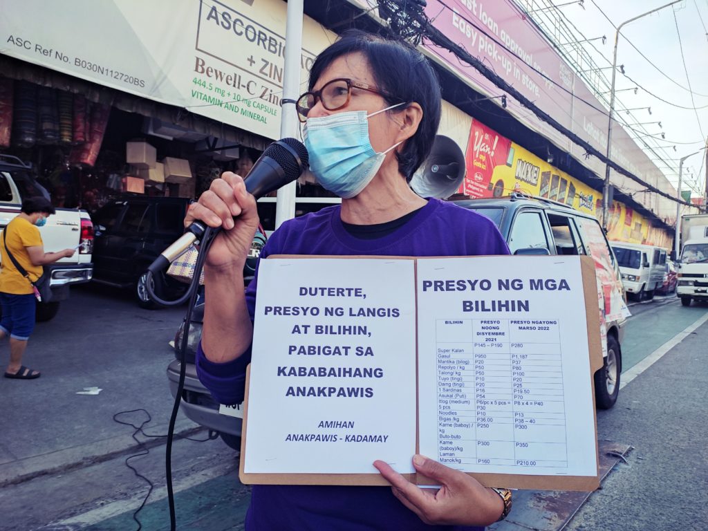 Kababaihang Anakpawis Laban sa Pagtaas ng Presyo ng Produktong Langis at mga Bilihin - Anakpawis ...