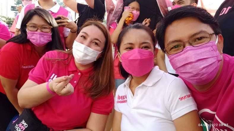 QC urban poor groups hold "Pink Saturday" for VP Leni - Anakpawis Party ...